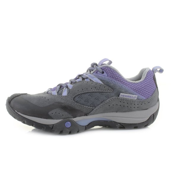 Merrell | Shoes | Merrell Azura Breeze Turbulence Grey Purple Walking ...